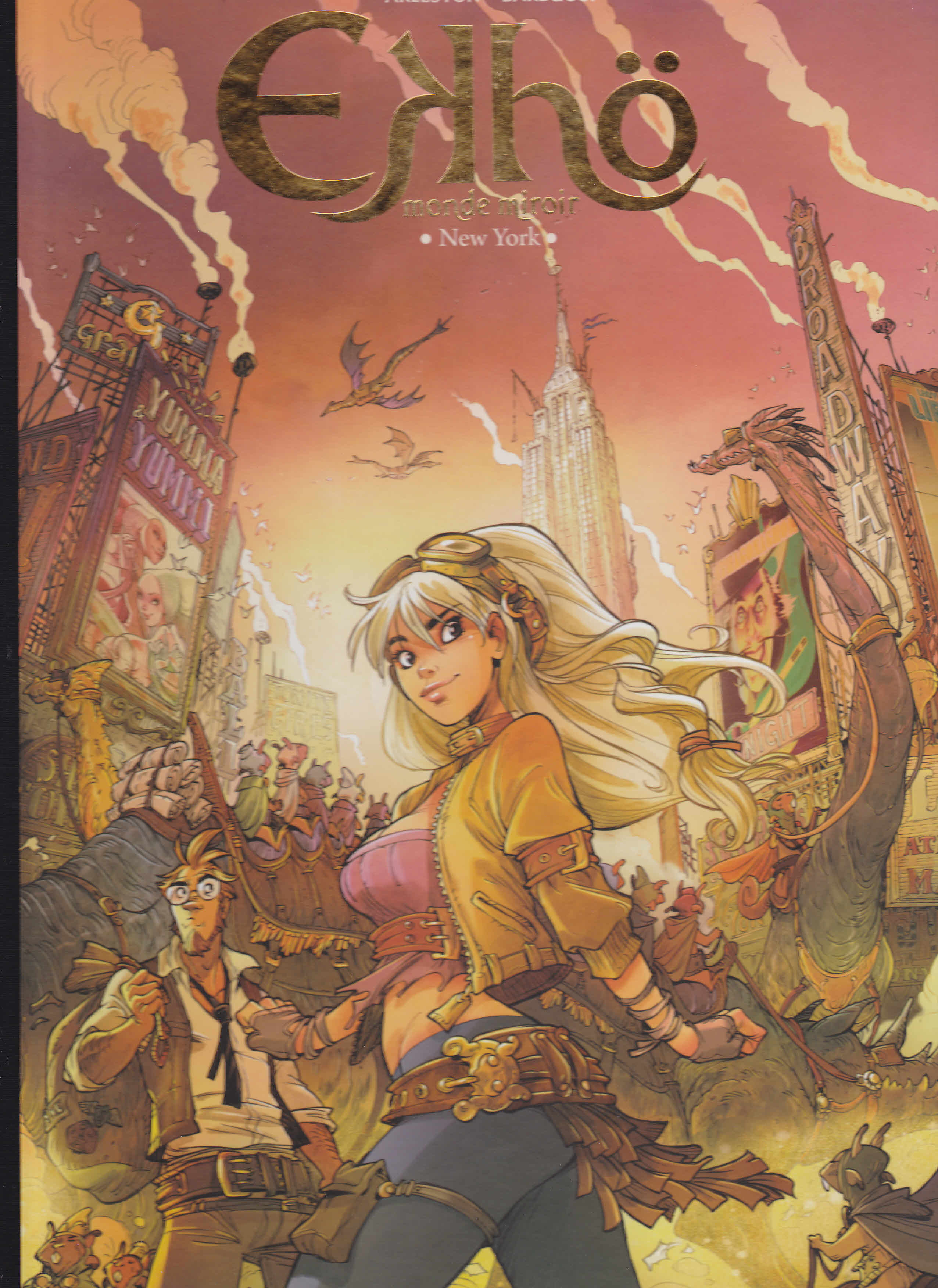 Ekho par Arleston & Barbucci tirage de tête - Amazonie BD Librairie BD ...