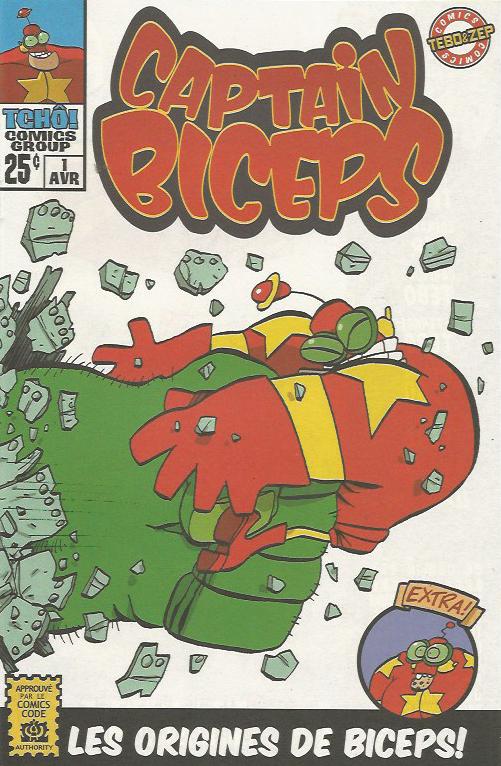 Zep & Tebo - Captain Biceps Tome 1 - Tirage limité Raspoutine N° 1 ...