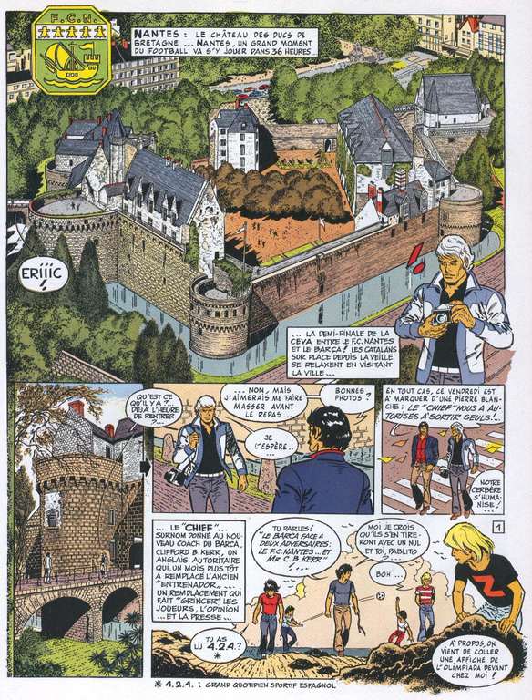 Reding - Eric Castel N° 4 - Droit au but (1981) - Amazonie BD Librairie ...