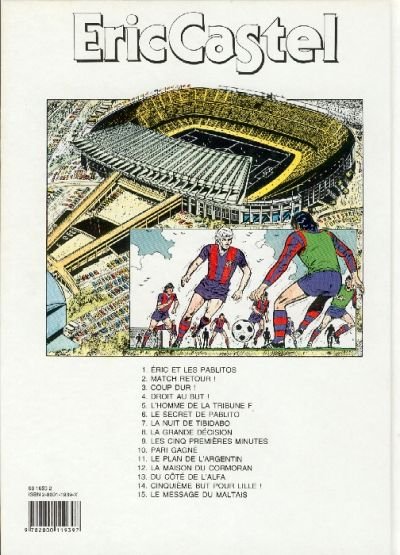 Reding - Eric Castel N° 15 - Le message maltais (1992) - Amazonie BD ...