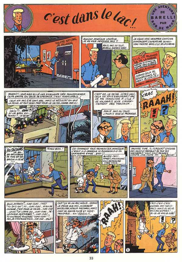 Bob de Moor - Barelli N° 2 Barelli et les agents secrets (1981 ...