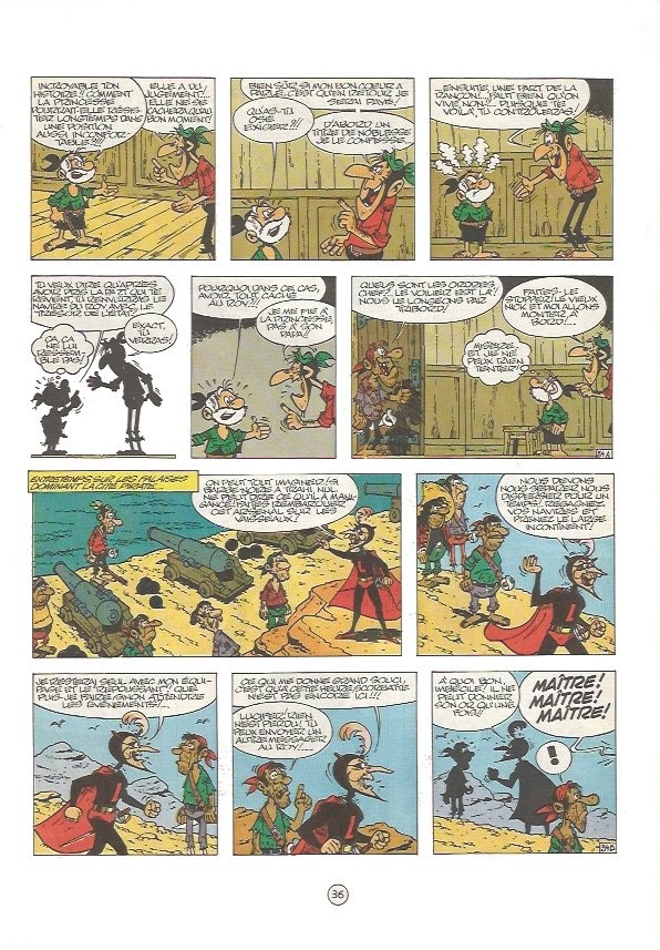 Remacle - Le vieux Nick et Barbe Noire N° 21 "La princesse et le pirate ...