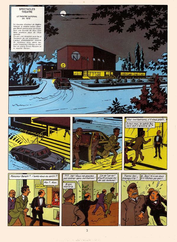 Bob de Moor - Barelli N° 3 "Barelli et le Boudha boudant" dédicacé ...