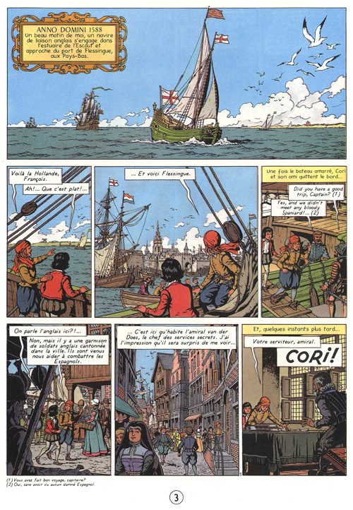 Bob de Moor - Cori le moussaillon N° 3 "L'invincible armada T.2 Le ...