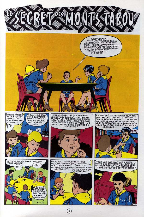 Mitacq & Charlier - La patrouille des castors N° 7 "Les secrets des ...