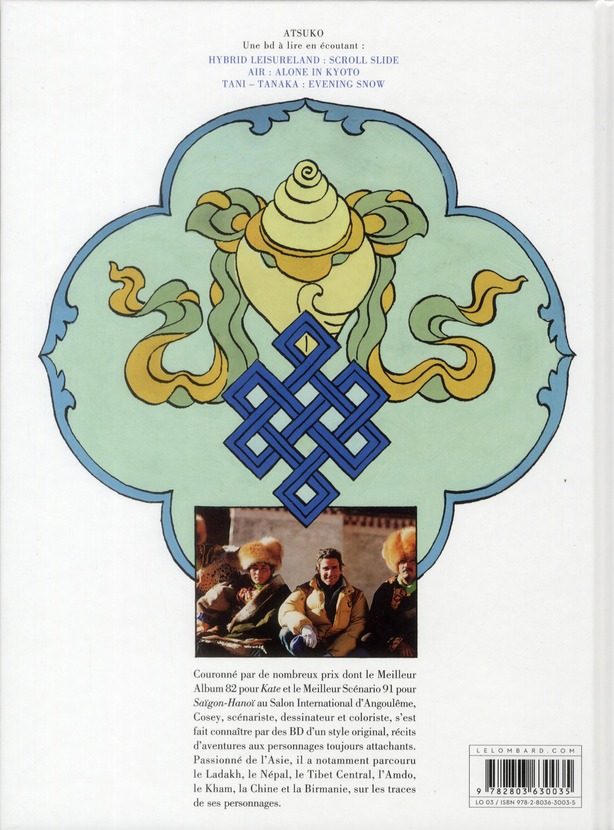 Cosey - Jonathan N° 15 "Atsuko" (2011) - Amazonie BD Librairie BD à Paris