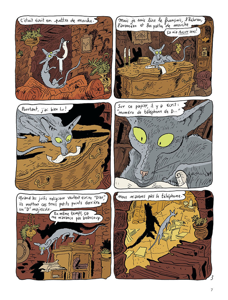 Joann Sfar - Le chat du Rabbin N° 11 "La bible pour les chats" (2021 ...