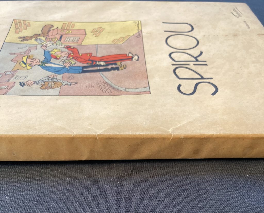 Franquin - Spirou - Boite de papiers à lettres "Pelletier" (1951) - Amazonie BD Librairie BD à Paris