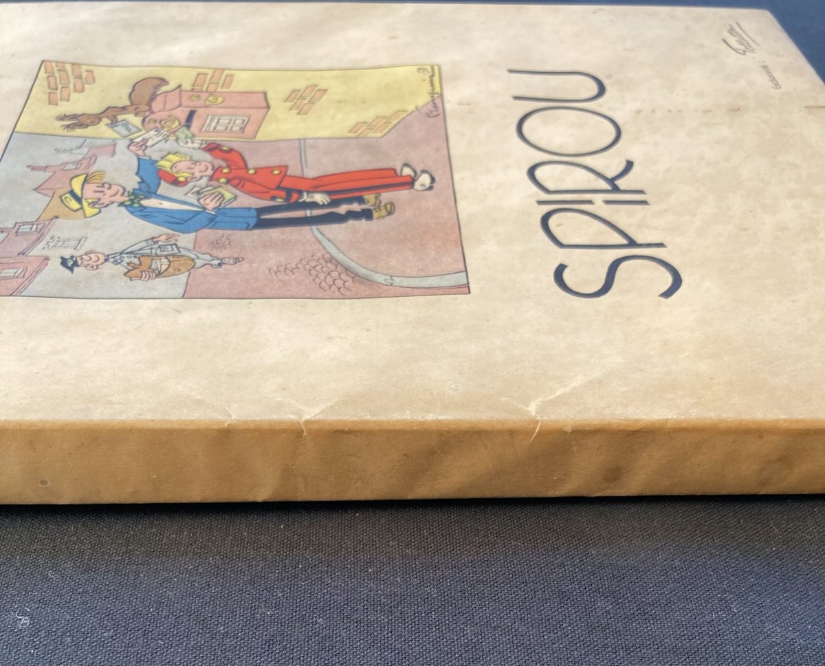 Franquin - Spirou - Boite de papiers à lettres "Pelletier" (1951) - Amazonie BD Librairie BD à Paris