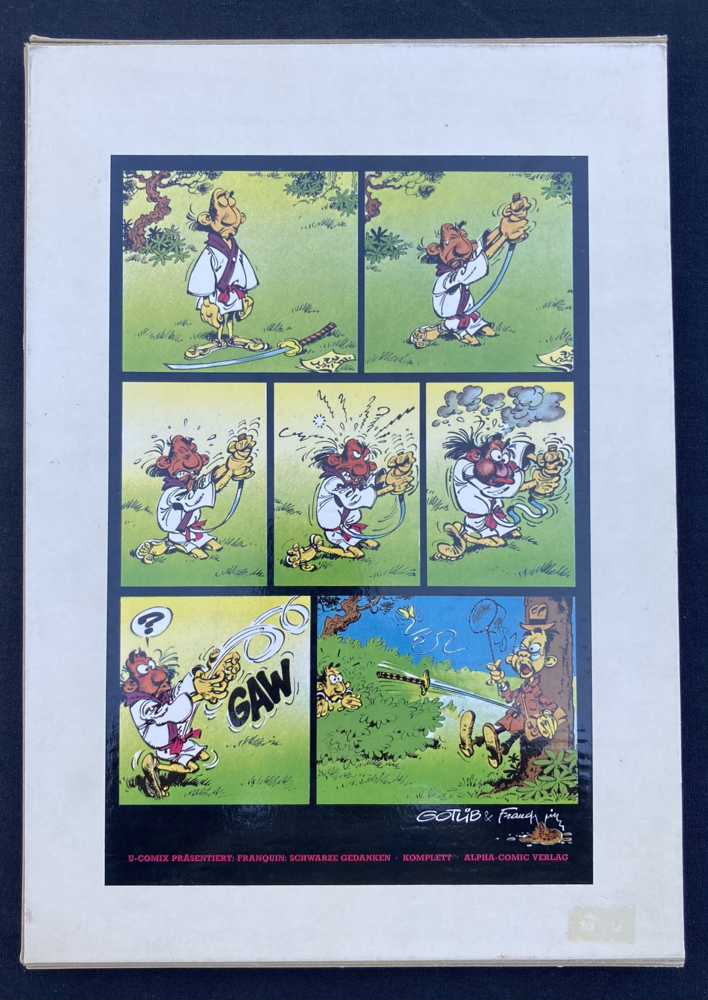Franquin - Schwarze Gedanken Komplet - Tirage de tête (1989) - Amazonie ...