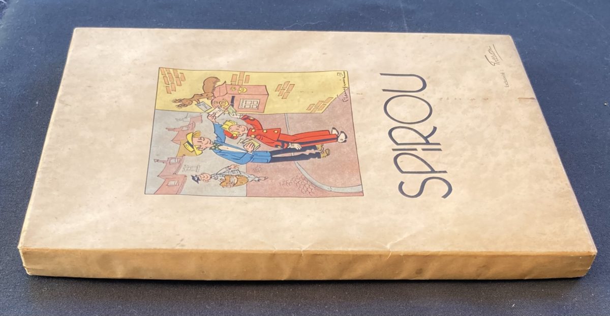 Franquin - Spirou - Boite de papiers à lettres "Pelletier" (1951) - Amazonie BD Librairie BD à Paris