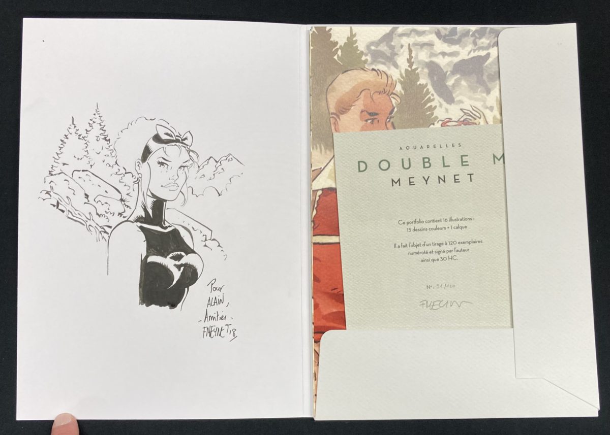 Félix Meynet - Portfolio "Double M" Dédicacé (2018) - Amazonie BD Librairie BD à Paris