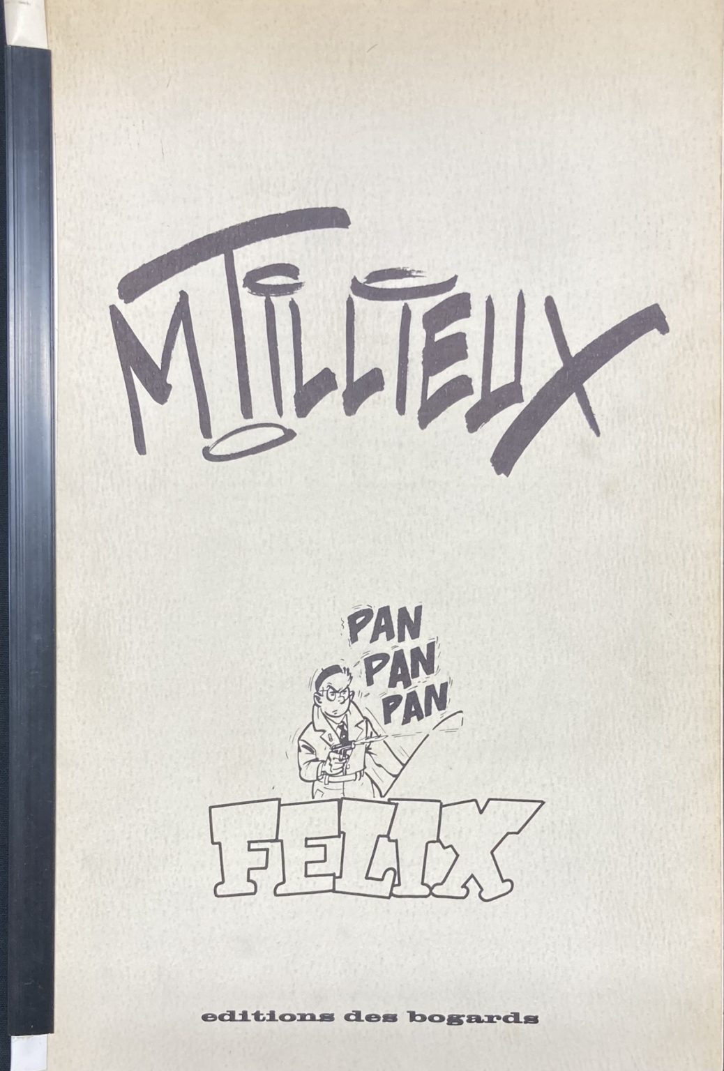 Maurice Tillieux - Félix Pan Pan Pan (1968) - Amazonie BD Librairie BD ...