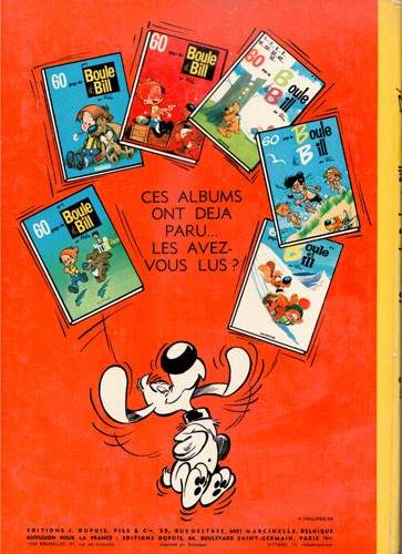 Roba - 60 Gags de Boule et Bill N° 3 (1972) - Amazonie BD Librairie BD ...