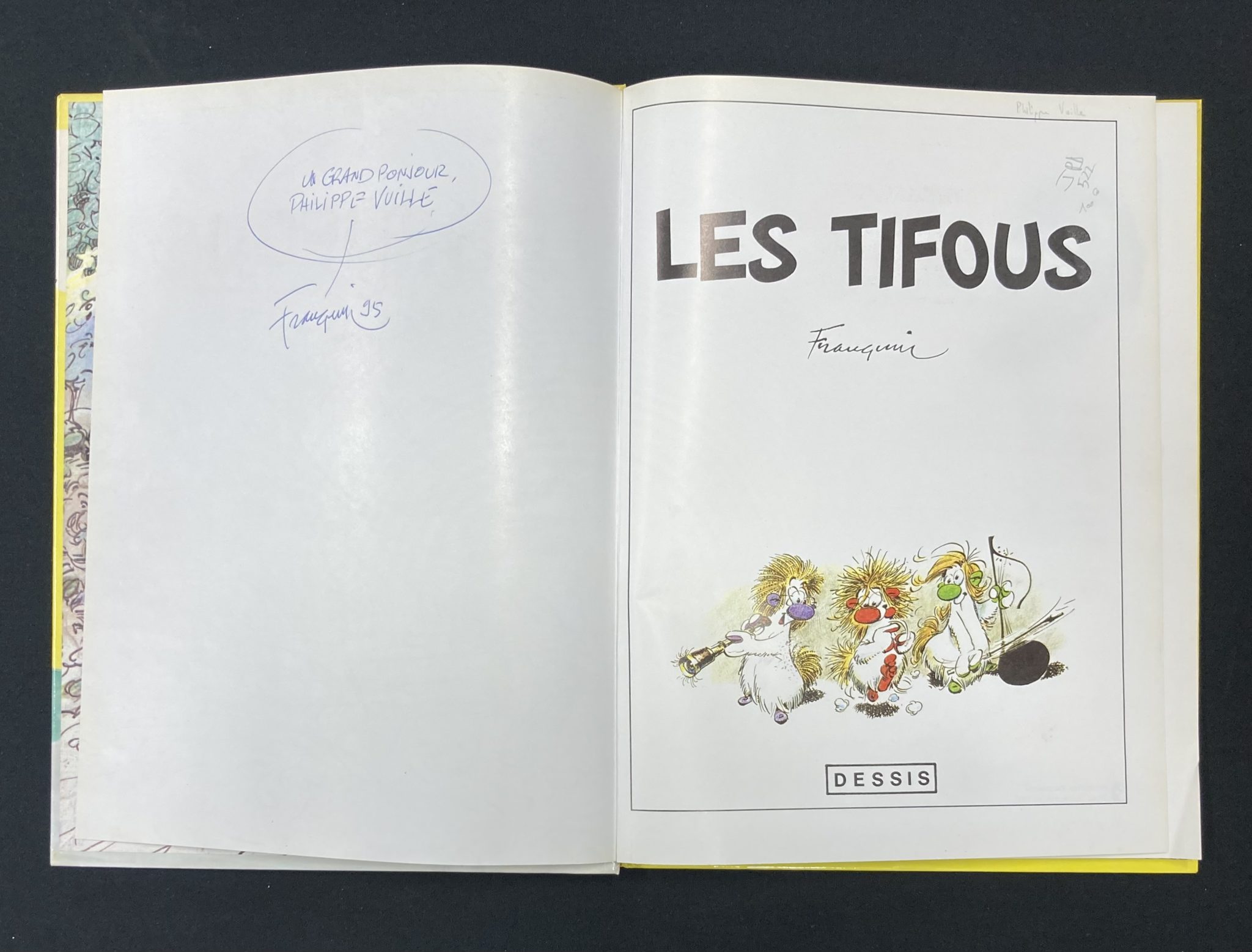 Franquin - Les Tifous - Signé (1990) - Amazonie BD Librairie BD à Paris