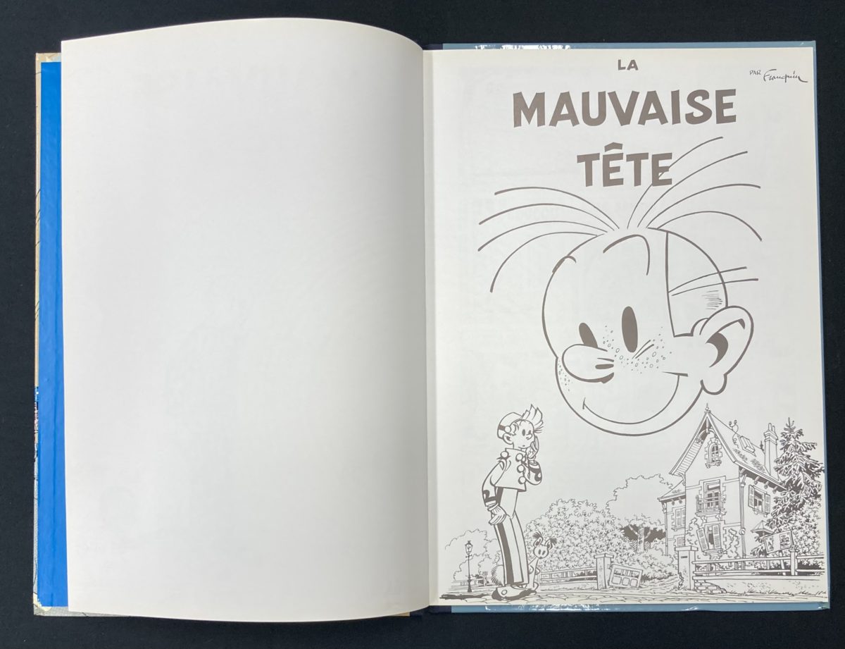 Franquin - Spirou "La mauvaise tête" - Tirage de tête (1987) - Amazonie ...