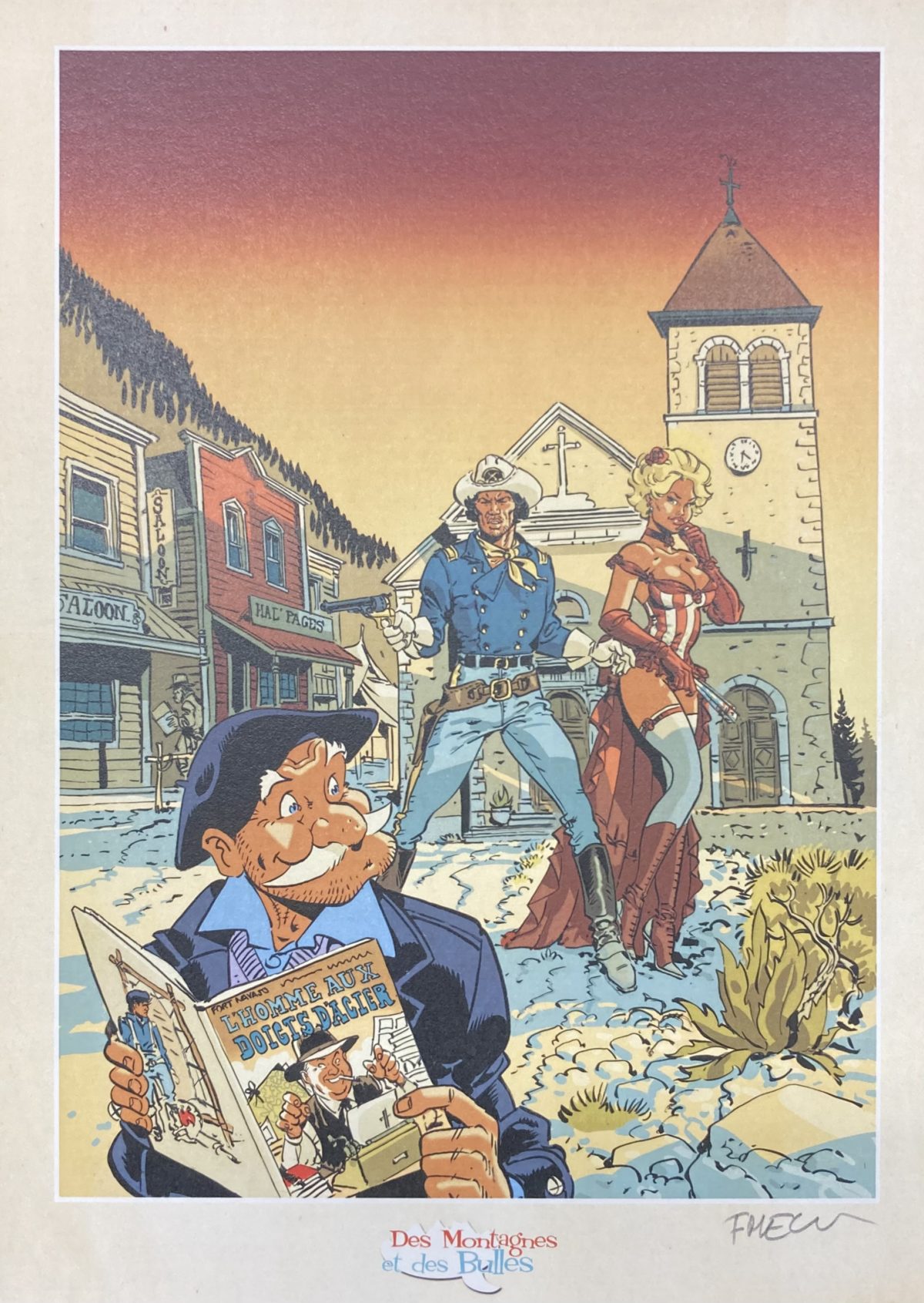 Meynet - ex libris Hommages à Blueberry N° 280 - Amazonie BD Librairie ...