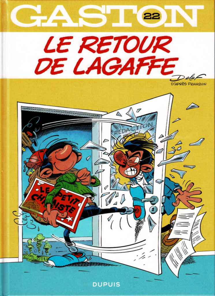 Franquin, Delaf - Gaston 22 le retour de Lagaffe (2023) - Amazonie BD Librairie BD à Paris