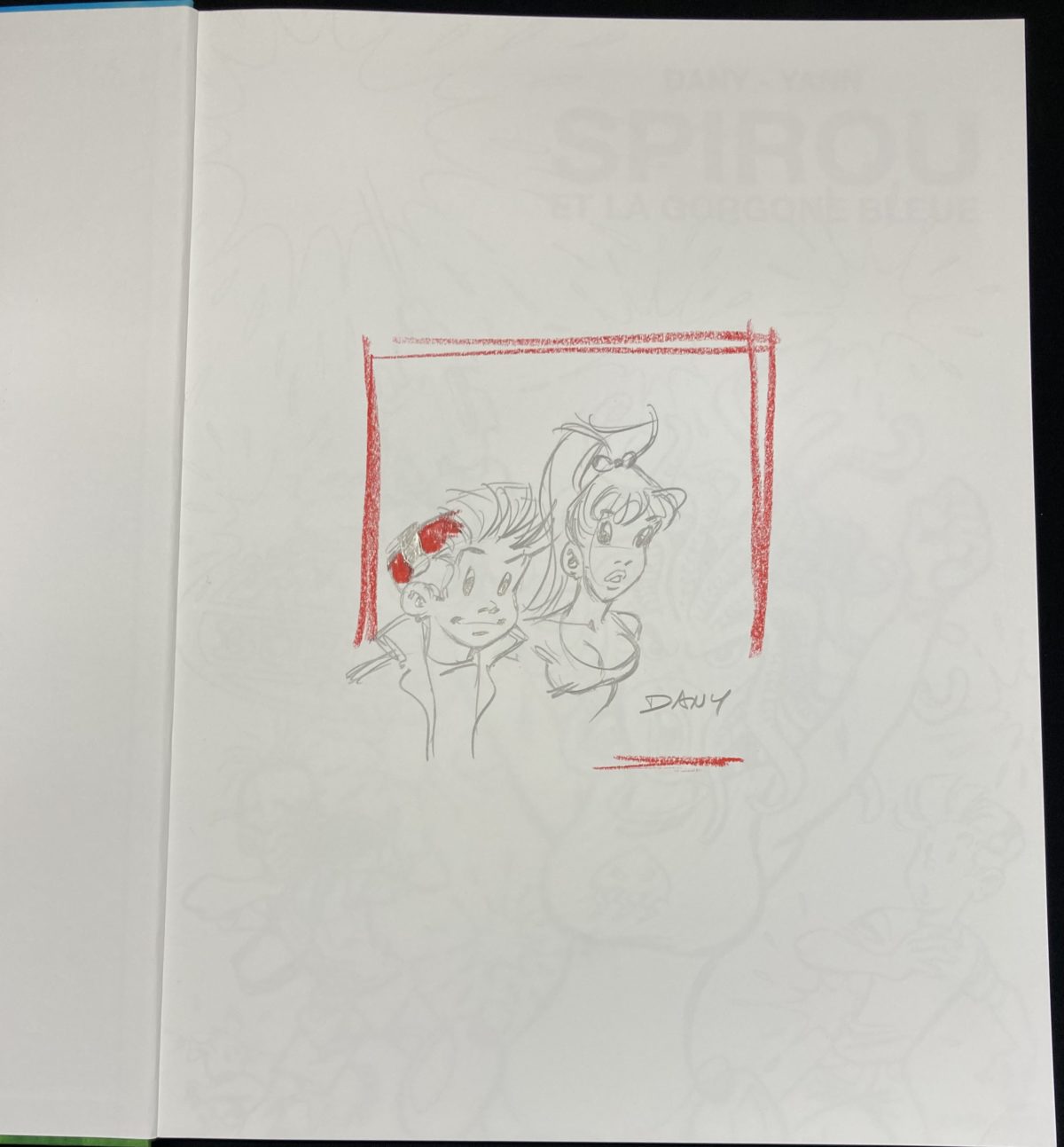 Dany & Yann - Dédicace / Spirou et la gorgone bleue - Tirage de tête ...