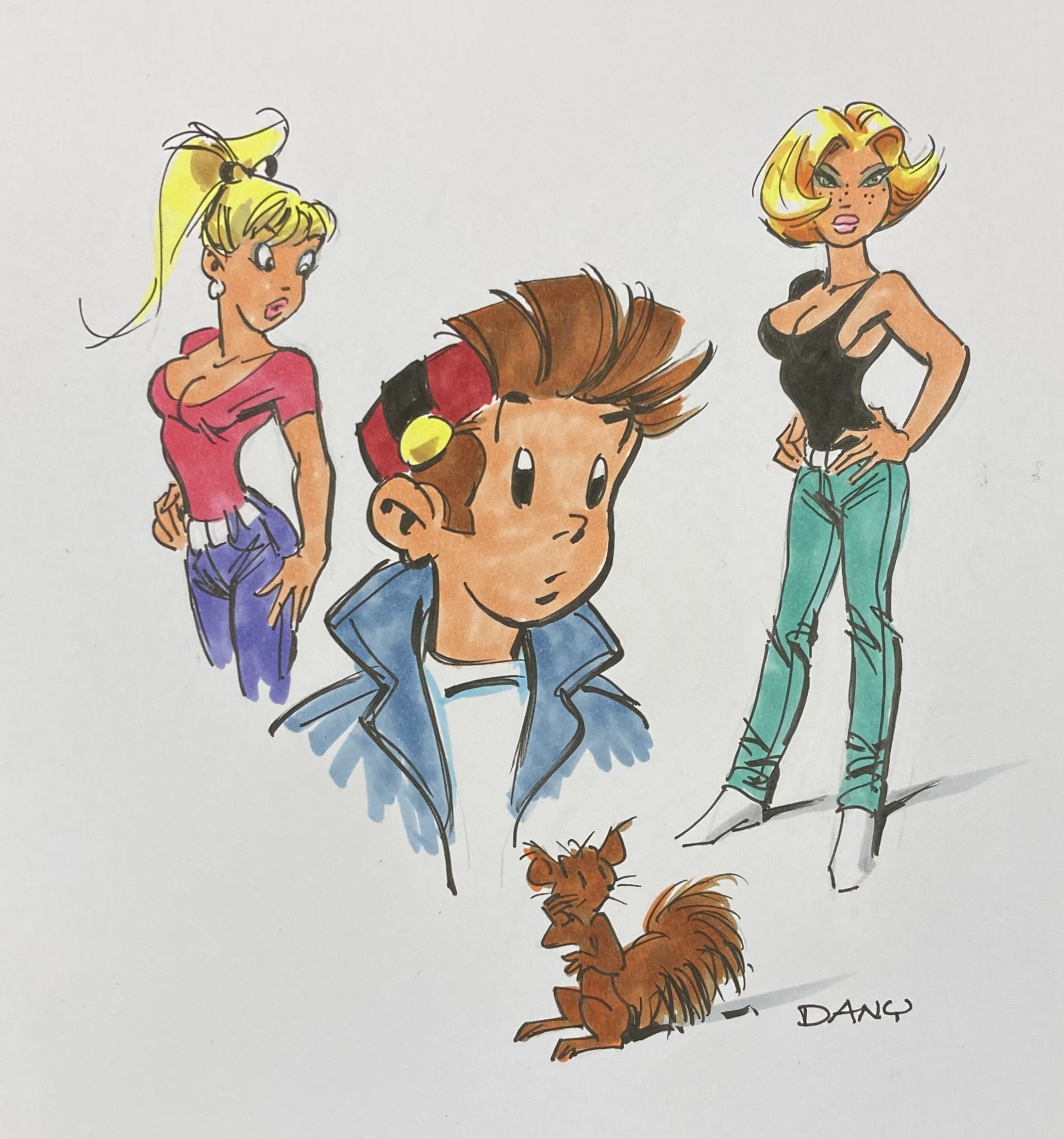 Dany & Yann - Dédicace / Spirou et la gorgone bleue (2023) - Amazonie ...