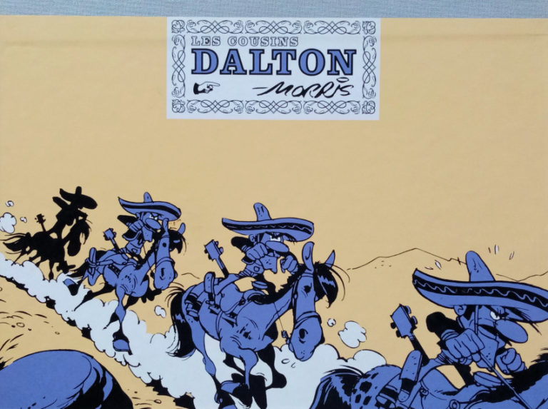Morris - Lucky Luke - Portfolio Les cousins Dalton (2001) - Amazonie BD ...